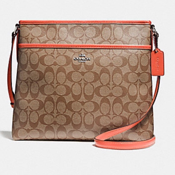 Coach | Bags | Coach Signature File Bag Crossbody | Poshmark